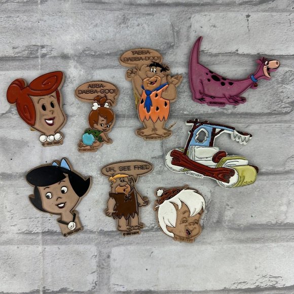 Hanna Barbera | Accents | Hanna Barbera Flintstones Fridge Magnets 992 ...